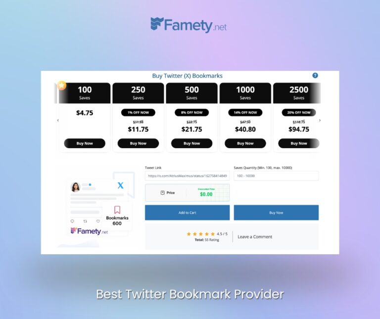 5 Best Websites to Buy Twitter (X) Bookmarks - Rexguide